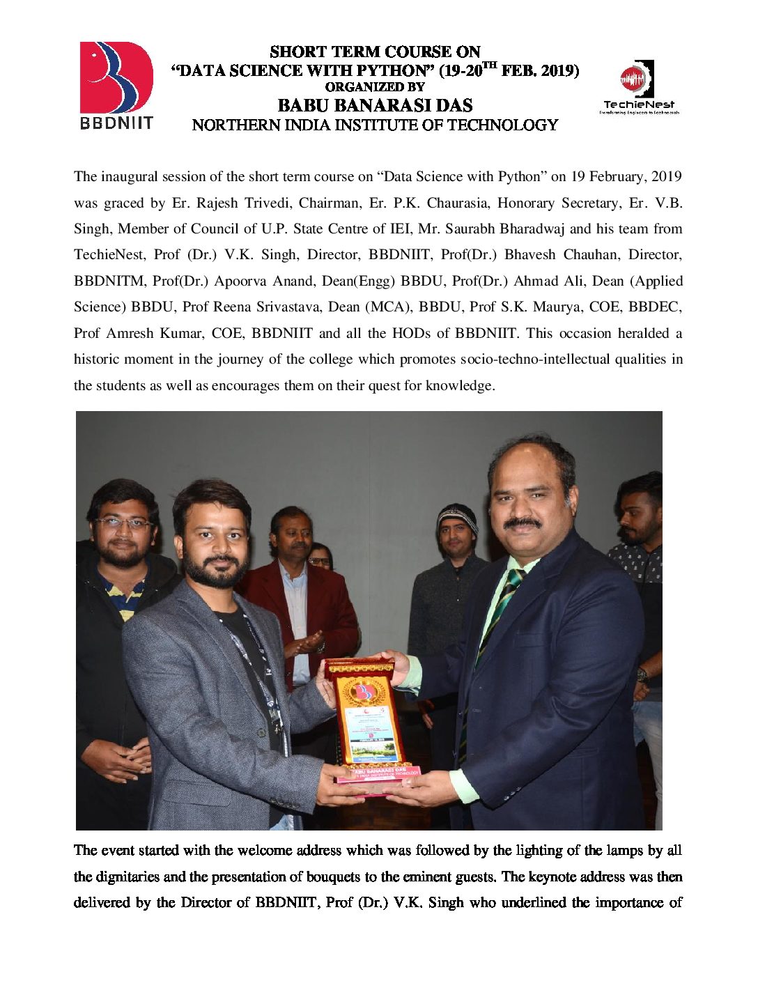 report-short-term-course-on-data-science-with-python | BBDNIIT