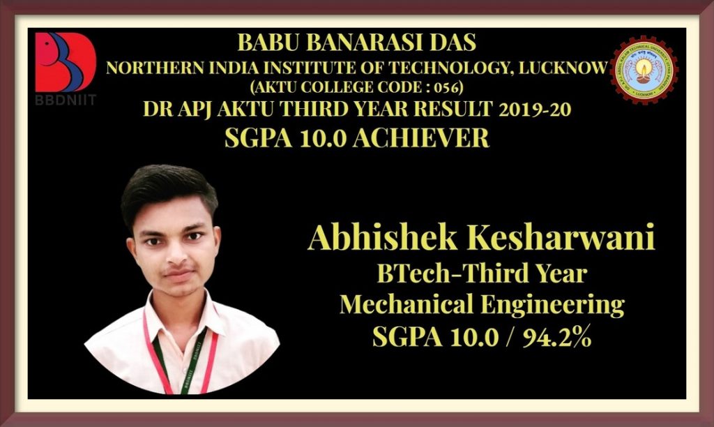 btech-third-year-2019-20 | BBDNIIT