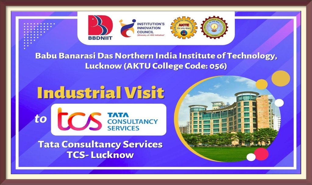 bbdniit-tcs-industrial-visit-cover-page | BBDNIIT